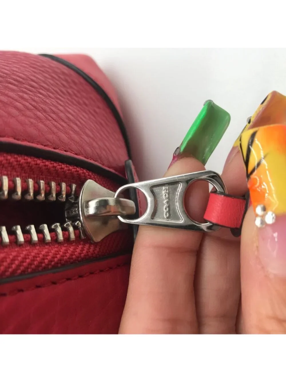 Coach | Bags | Coach Coral Pebbled Leather Bleecker Preston Satchel Bag ...